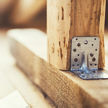 Maison ossature bois, poutres de charpente | Les Matériaux