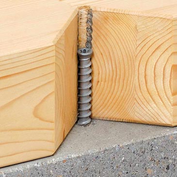 Fixation charpente bois - Connexions et fixations | Les Matériaux