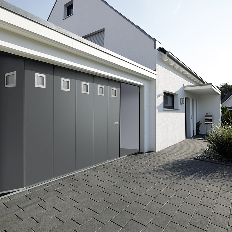 Portes de garage Porte sectionnelle latérale HST Hormann | Les Matériaux