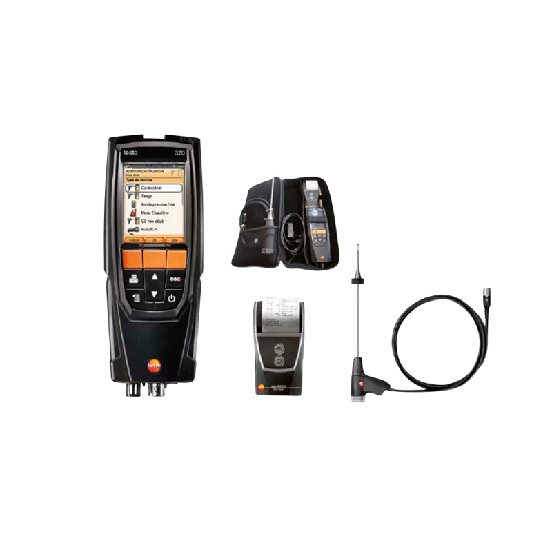 Analyseur de combustion testo 320 | Les Matériaux