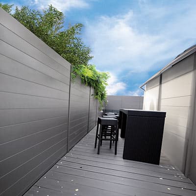 Clôture extérieure Clôture Ibis Côté Portail | Les Matériaux