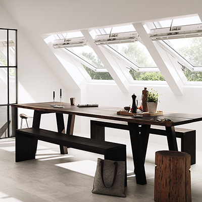 Exutoire de desenfumage - fenêtres de toit | Les Matériaux